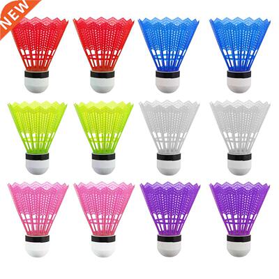 VORCOO 12Pcs Nylon Crown Shuttlecocks Training Badminton
