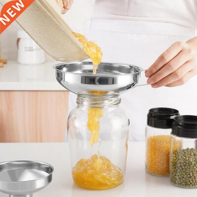 Stainless Steel Canning Hopper Funnel Lightweight Stable Eff