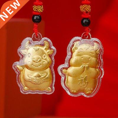 1PC 2021 Year of The Ox Commemorative Coin Chinese Souvenir