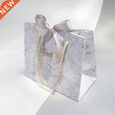 New Cretive High-qulity Grey Mrble Gift Bg for Christms
