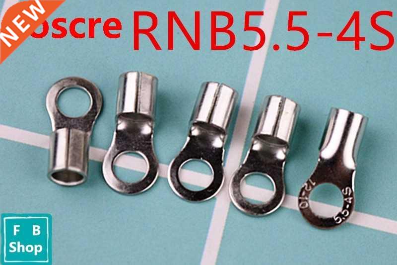 Free shipping RNB5.5-4S Non-Insulated Ring Tongue Brass Pure