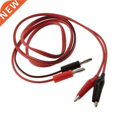 Sttch Allgator Test Lead Clp To Banana Tenson Plug Probe