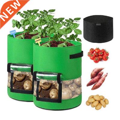 1PC Growing Bag Visualization Plant Grow Bags with Handles