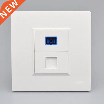 Wall Outlet Fber SC Optcal nterface RJ45 Network Jack
