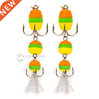 Fshng Lure 2pcs Soft Lure nsect bat Swm bats Wobbler B