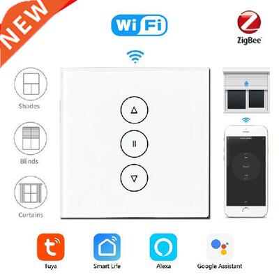 Tuya Smart ZigBee 3.0 EU Curtain Blinds Touch Switch For