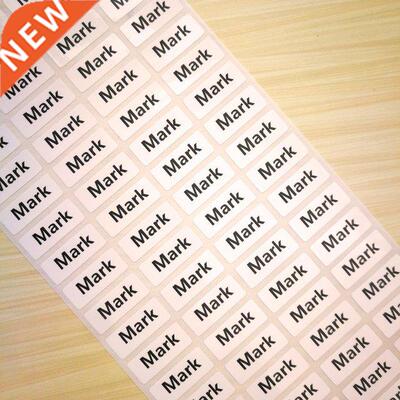 White Waterproof Personal Office Supplies Tags Labels Childr