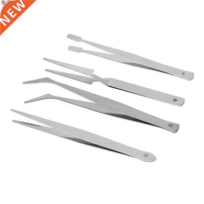 4pc Tweezers Stanless Steel Hand Tool  Crafts Modellng