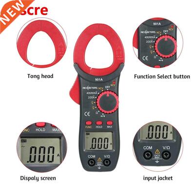 RM901A Digital Multitester Clamp Meter 4000 Counts Auto-Ran