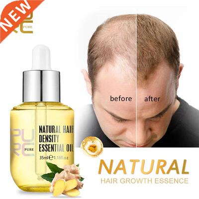 PURC Natural Hair Growth Essence Thickener Regrowth Serum Tr