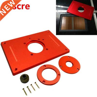 universal Aluminum Router Table Insert Plate 200x300x8mm Wit