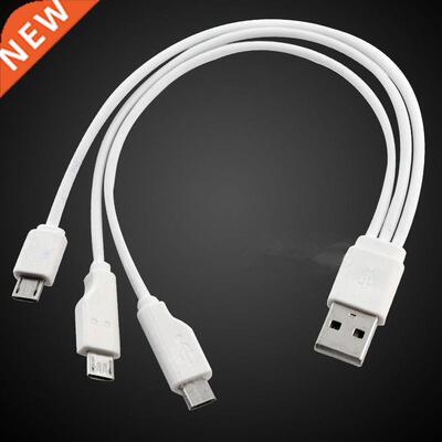 3 in 1 USB 2.0 A male to 3 Micro 5 pin data SYNC charging ca