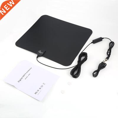 75Ohm Indoor Digital HDTV 25/35/50 Miles Range Amplified Ant