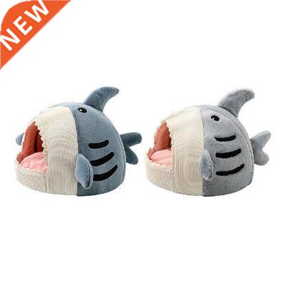 Cute Cat Bed Warm Pet House Kitten Cave Cushion Comfort Cat