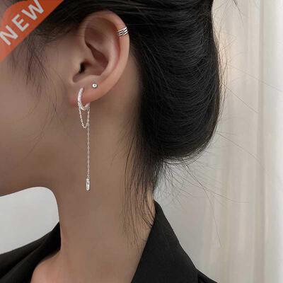 Prevent Allergy Fashion Tassel Round Be Long Drop Earring