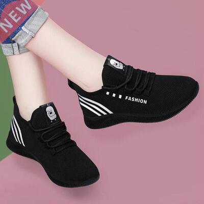 Women Casual Sports Shoes Woman reathale Mesh Platform Sne