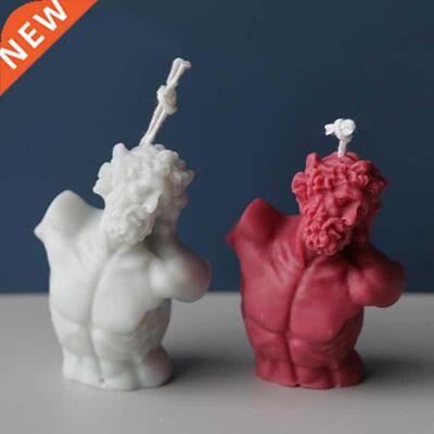 3D Candle Mold Silicone Home Decor Art Character Statue