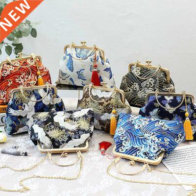 Women Butterfly Embrodery Evenng Bag Fashon Elegant Lade