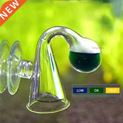 Fish Tank CO2 Diffuse Glass Drop Checker For Co2 Monitor gla