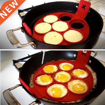 1Pcs Silicone Non Stick Fantastic Egg Pancake Maker Ring