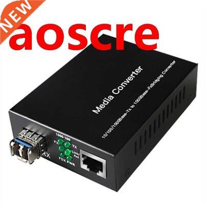 1Gb SFP Fiber to RJ45 Fiber Optic Media Converter 1000Mbps S