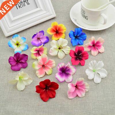 50Pcs Cheap Silk Rose Head Orchid Artificial Flowers for Hom