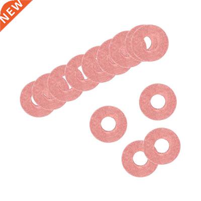 Insulating Washer 1000Pcs 3mm x 8mm x 0.5mm Red Vulcanized F