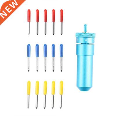 15Pc 0/45/60 Degree Plotter Cutter Blade Holder for Silhoue