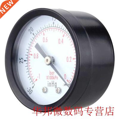 Vacuum Pressure Gauge 0 to -1bar 50 Diameter