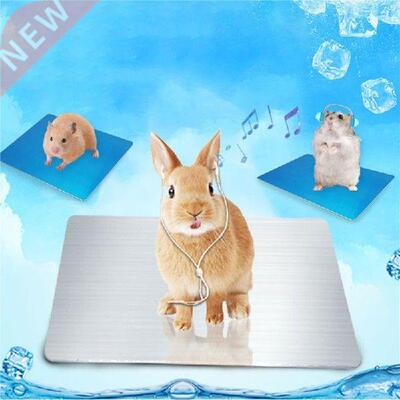 Pet Summer Cooling Plate Aluminum Plate Rabbit Hamster My
