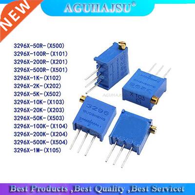 10pcs 3296 3296X series resistanceohm Trimpot Trimmer Potent