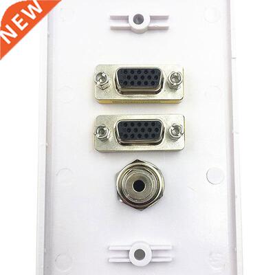 VGA Female with .5mm Audio Stereo Female Component Composit