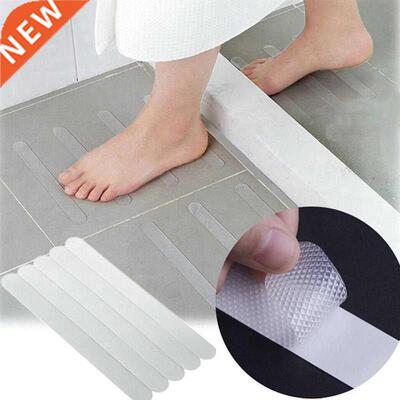 6/12pcs Ant-Slp Bath Strps Stckers Non Slp Mat Strps