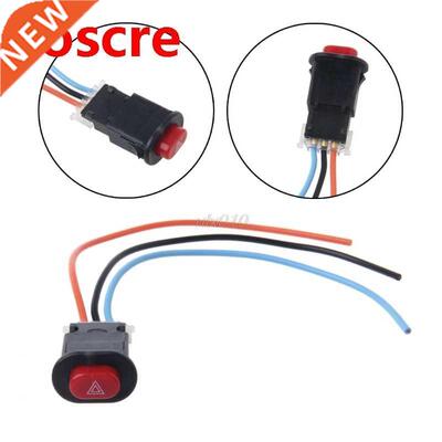 Motorcycle Hazard Light Switch Double Warn Flash Emergency S