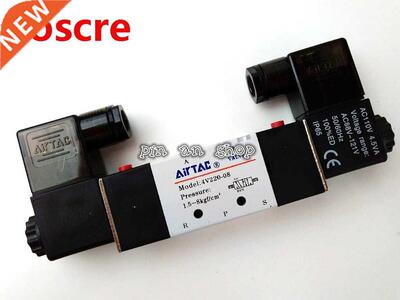 4V220-08 Pneumatic Valve 12V 24V 110V 220V DC 1/4