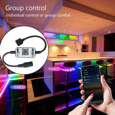 Smart RGB Bluetooth USB LED Remote Controller For 528