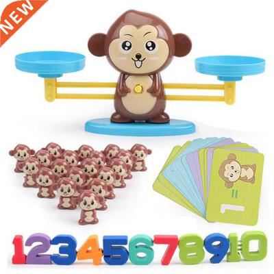 HOT! Board game Monkey Match Math Balancing Scale Number