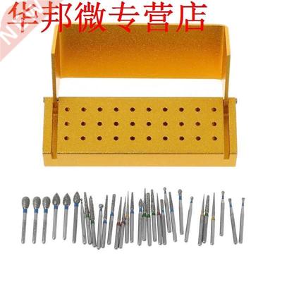 30pcs Dental Diond urs Drill + Disinfection lock High Sp