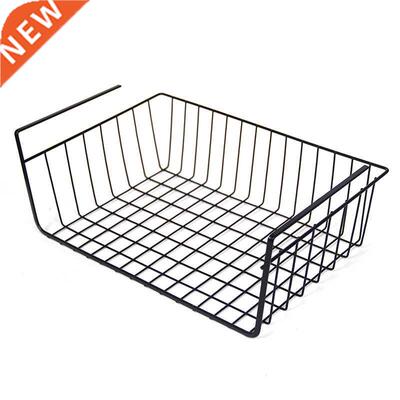 Under Shelf Basket Rack Towel Hanging Holder Wardrobe Cabine