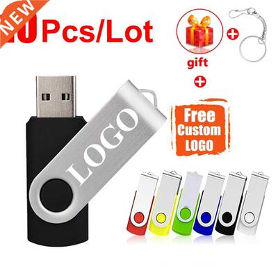 10Piece Free Custom USB Flash Drives 4GB 8GB 16GB Pen drive