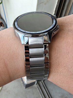 用于OppoWatchX/X2无缝弧形钛合金属表带快拆调节oppowatchx2表带