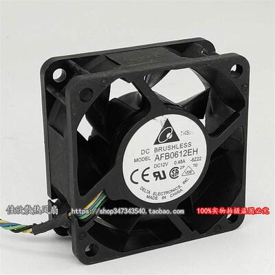议价AFB0612EH12V0.48A60256CMPWM温控双滚珠电源散热风扇