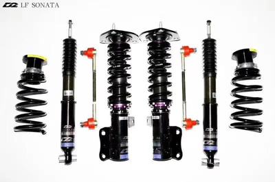 台湾 D2绞牙避震适用于名图 瑞纳 Avante Grandeur 菲斯塔 Kona