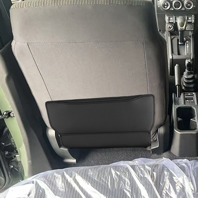 适用25款铃木Jimny Nomade前排座椅防踢垫吉姆尼皮革内饰耐磨防刮