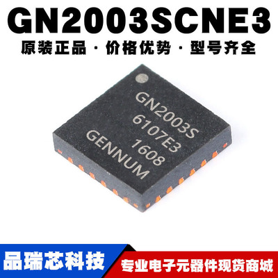 GN2003SCNE3 丝印GN2003S QFN24封装 时钟计时器芯片 提供BOM配单