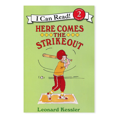 英文原版绘本 Here Comes the Strikeout! 三振出局 I Can Read 凯斯勒运动系列