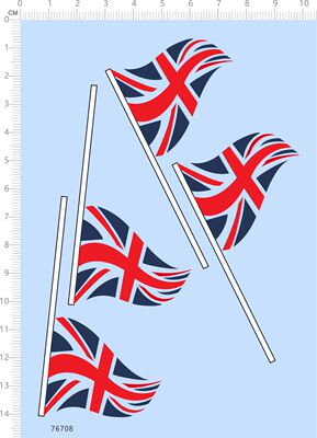 76708整版水贴 英国旗帜 地图 飞机模型 二战定制打印2312