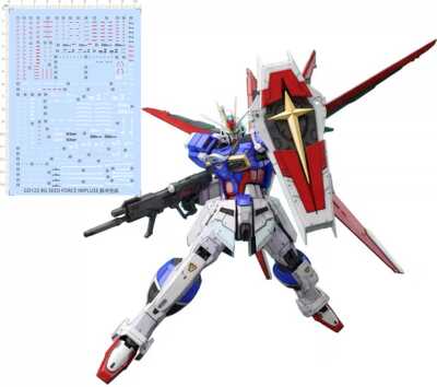 GD122 RG脉冲空战空战型脉冲FORCE IMPLUSE模型水贴纸现货