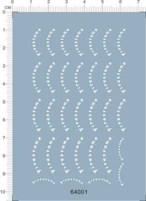 64001-A4216 1/24 firestone 轮胎贴水贴1