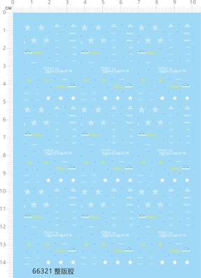 66321整版胶 1/144 M4A3E2tank模型比例模型剪纸水贴纸定做现货